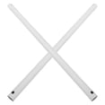 OUNONA 2 Pcs Ceiling Fan Rod Extension Replacement Extenders White ...