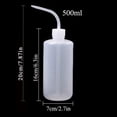 2pcs 500ml/17oz Safety Wash Bottle - Green Plastic Squeeze for Medical ...