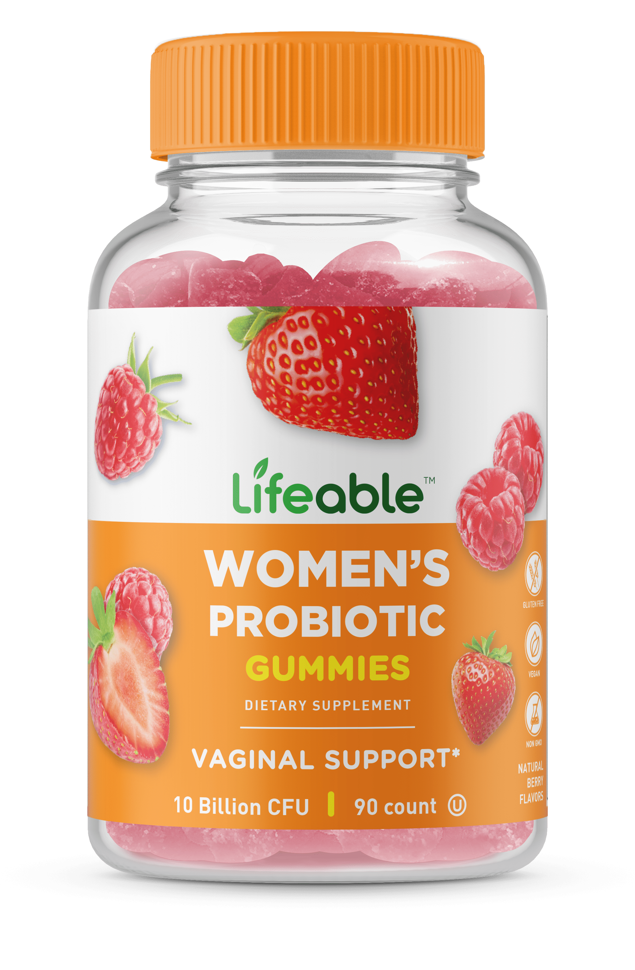 Lifeable Probiotics for Women - 10 Billion CFU - 90 Gummies - Walmart.com