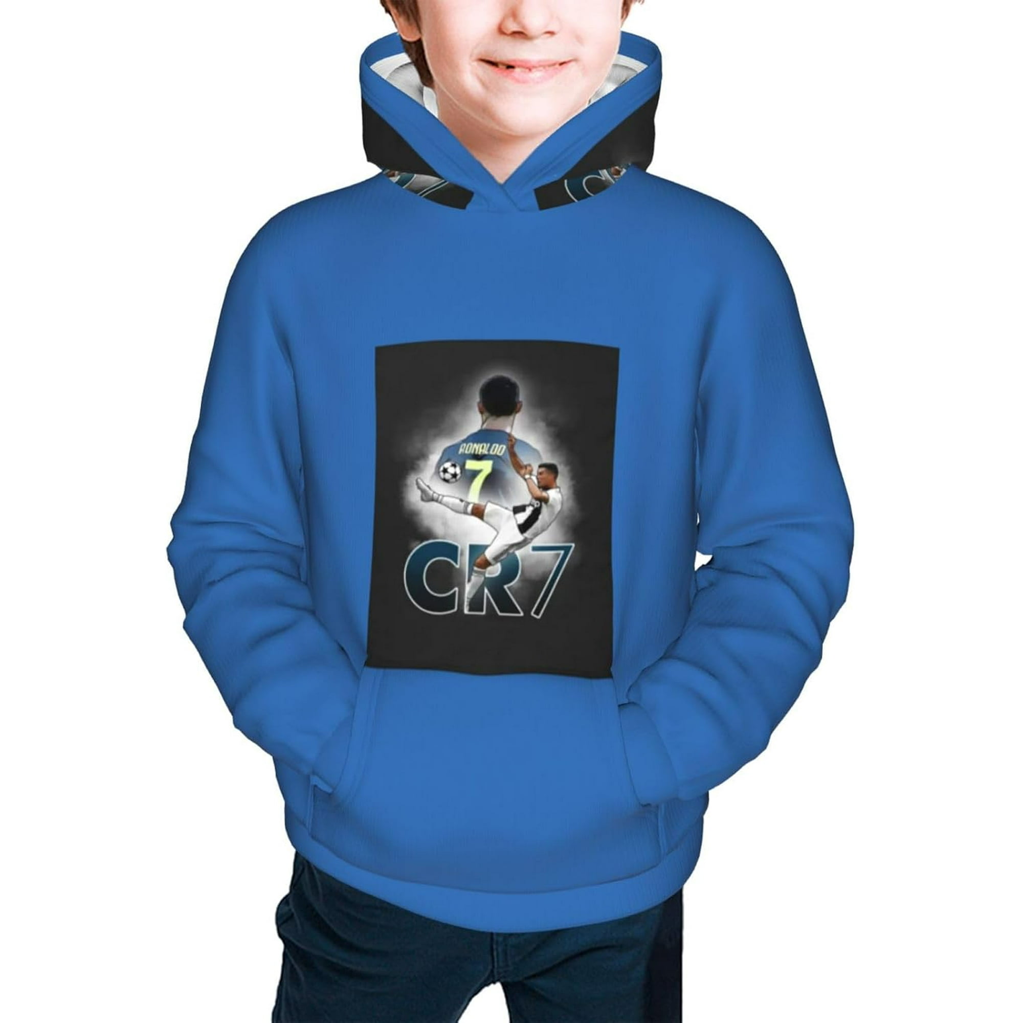 Click here for Meftishirgone Football #7 Ronaldo Unisex Youth Hoo... prices