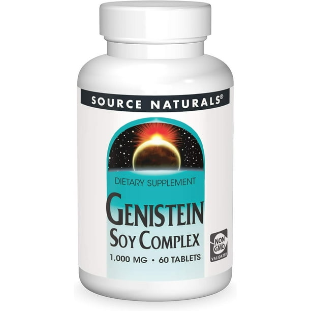 Source Naturals | Genistein Soy Complex, 60 Tabs | Complejo de Soja ...