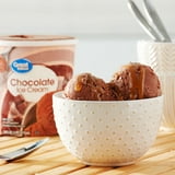 Great Value Chocolate Ice Cream, 16 fl oz - Walmart.com