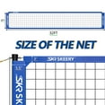 SKEERY Outdoor Heavy Duty Volleyball Net Set, Anti-Sag Design ...