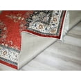 Ladole Rugs Elson Flatweave Red Vintage Area Rug For Livingroom Bedroom ...