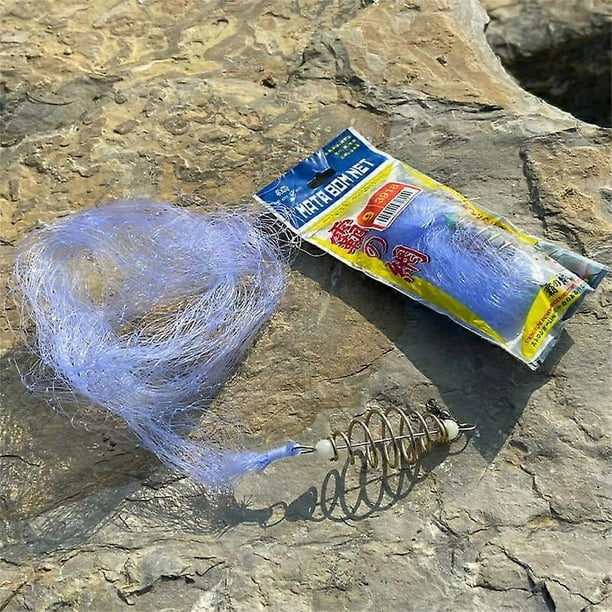 Fish Net Sea Lake Freshwater Throwing Net Keeping Lures Fishing ...