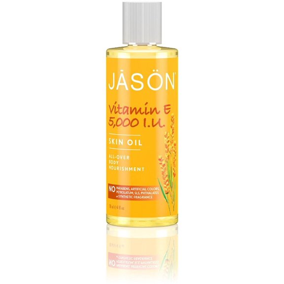Jason Vitamin E Skin Oil 5000 IU 4 fl oz Pack of 2 - Walmart.com