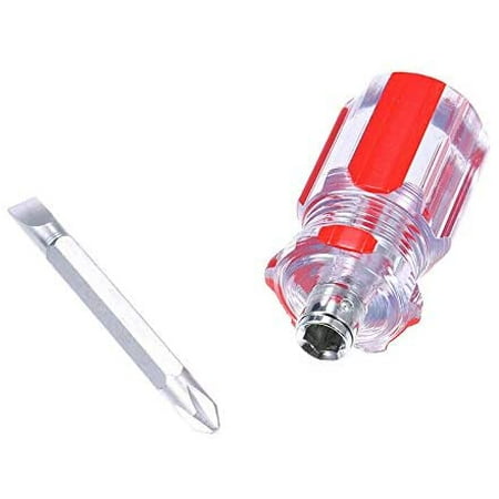 Dual Purpose Mini Reversible Compact Screwdriver for Repair Work ...