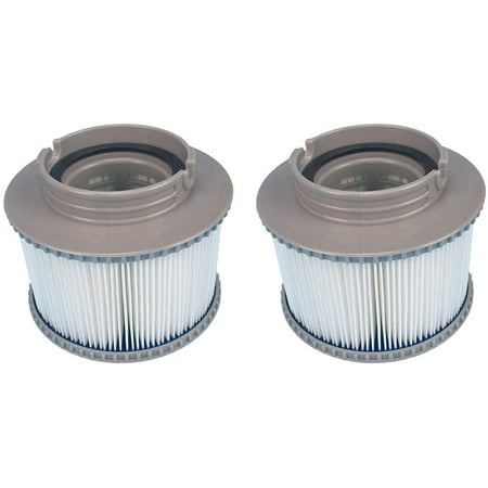 2 Pack Swimming Pool Filter Cartridges MSPA Filter Cartridges Strainer ...