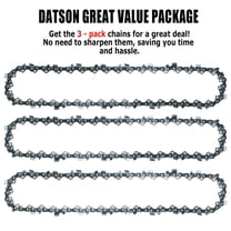 10 Inch Chainsaw Chain 3/8" LP Pitch .043" Gauge 40 Drive Links, Fits ...