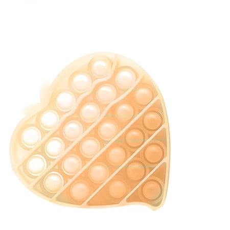 1PC Mini Pop Glow in The Dark Push Pop Bubble Fidget Toy, Glowing ...