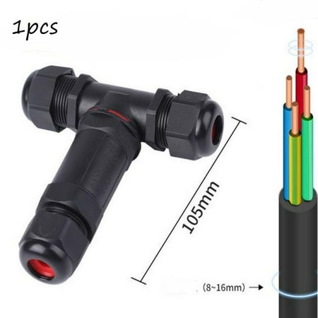 3Way T-type Waterproof Electrical Wiring Outdoor Wire and Cable ...