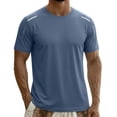 Blmnix Athletic Shirts Men's Shirts Muscle Workout Shirts Oversized Top ...