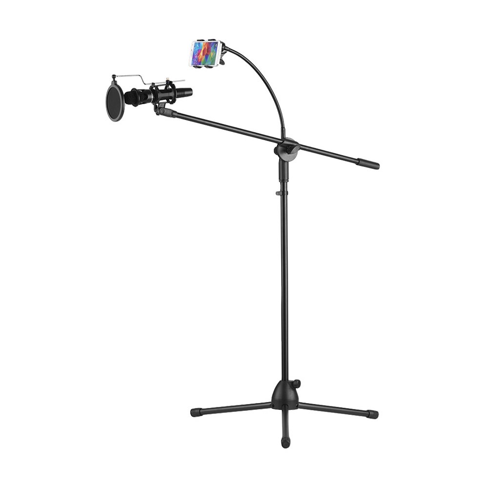 Click here for Yeacher Metal Microphone Floor Stand Tripod Adjust... prices