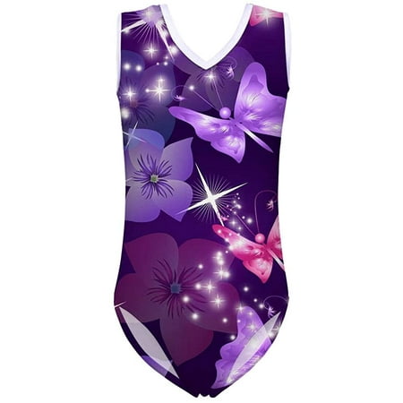 One Piece Swimsuits Girls Swimwear Bathing Suit Kids Training Leotards ...