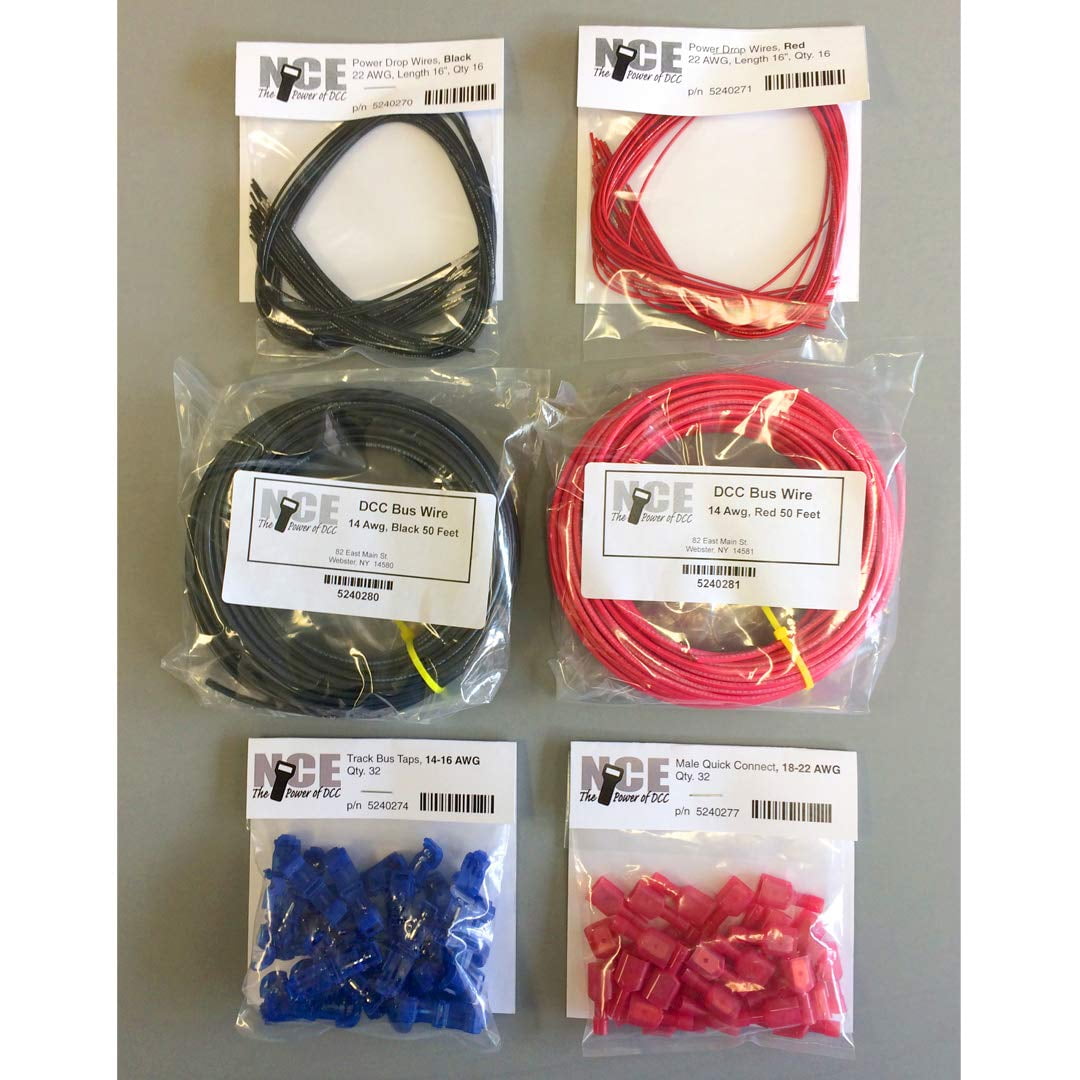 NCE 5240267 Layout DCC Bus Wiring Kit 25' - Walmart.com