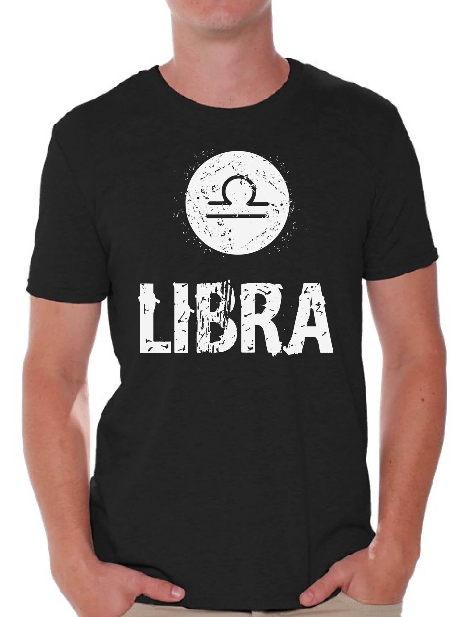 Libra Gifts for Men - Zodiac Sign Tshirts - Birthday Boyfriend Husband ...