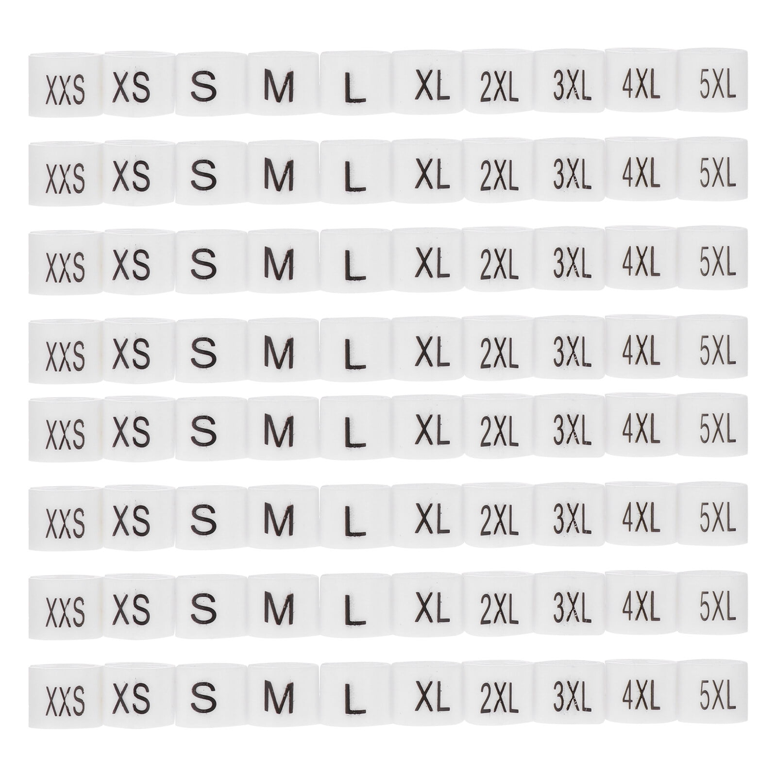 Click here for Winskyall 100 Pieces White Plastic Clothes Hanger... prices