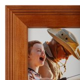 Mainstays 5" x 7" Solid Oak Wood Tabletop Picture Frame - Walmart.com
