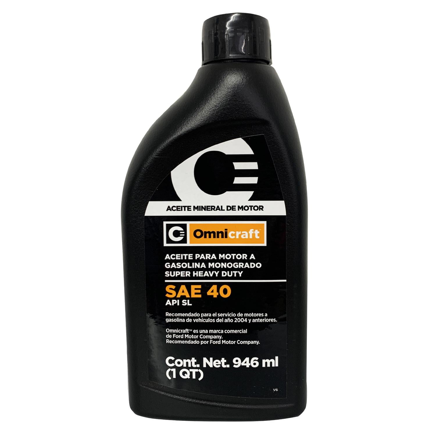 Aceite de Motor Monogrado Super Heavy Duty 5 Litros Omnicraft SAE 40 ...