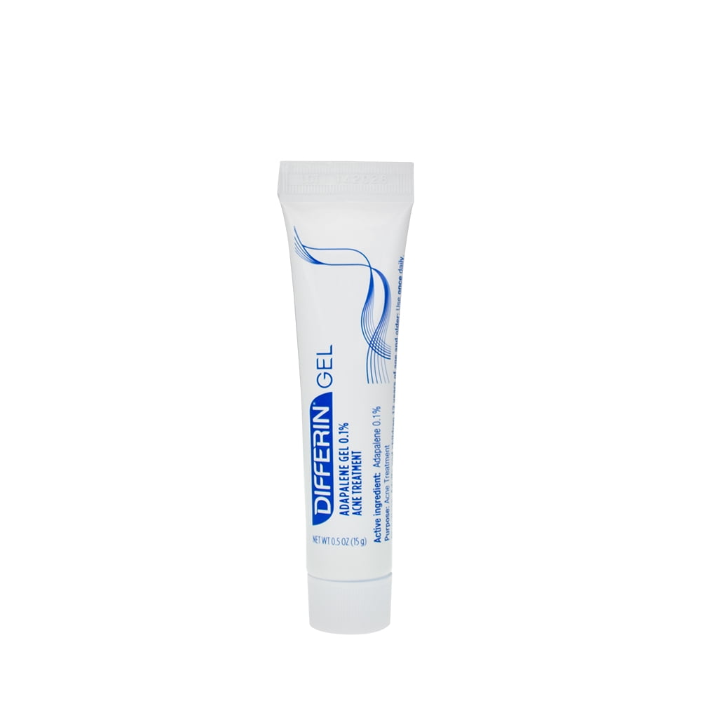 Differin Adapalene Gel 0.1% Acne Treatment - Walmart.com - Walmart.com