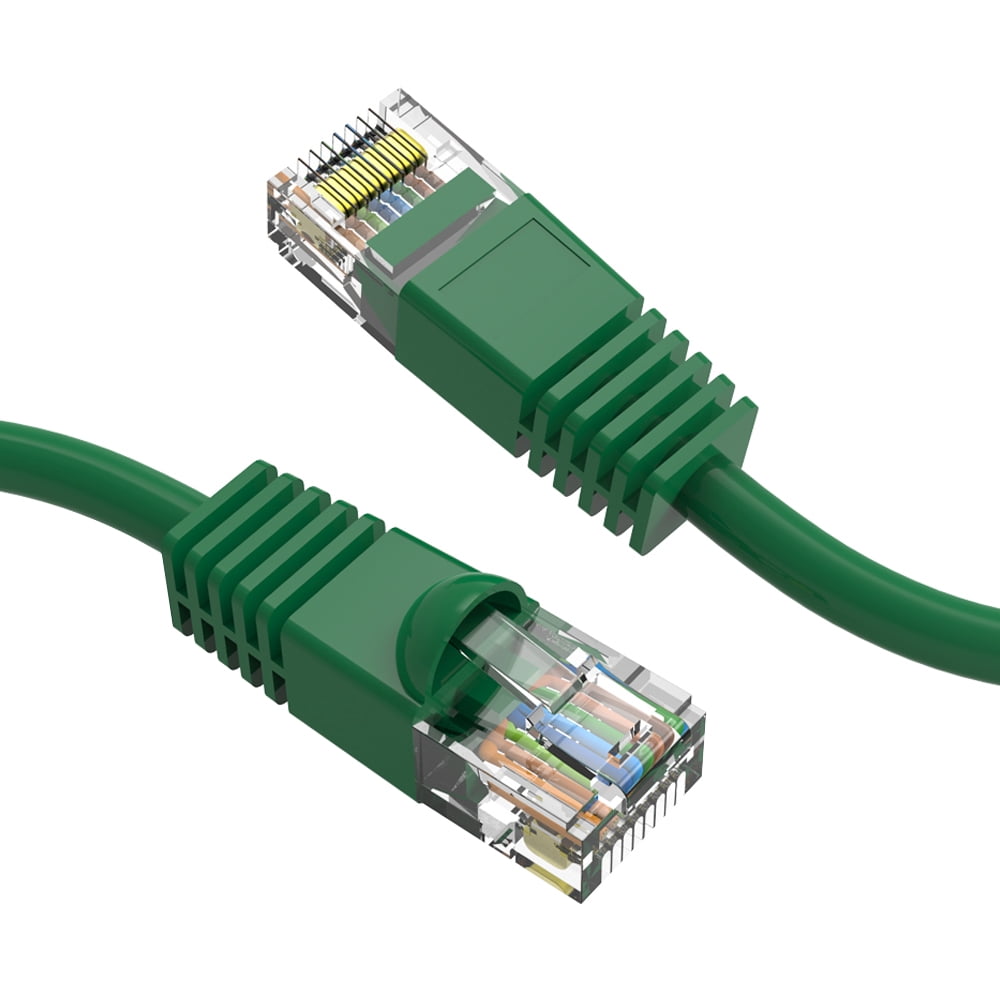 Cable Central LLC (Green) Cat6 Ethernet Cable 200 Ft Cat6 Patch Cable ...