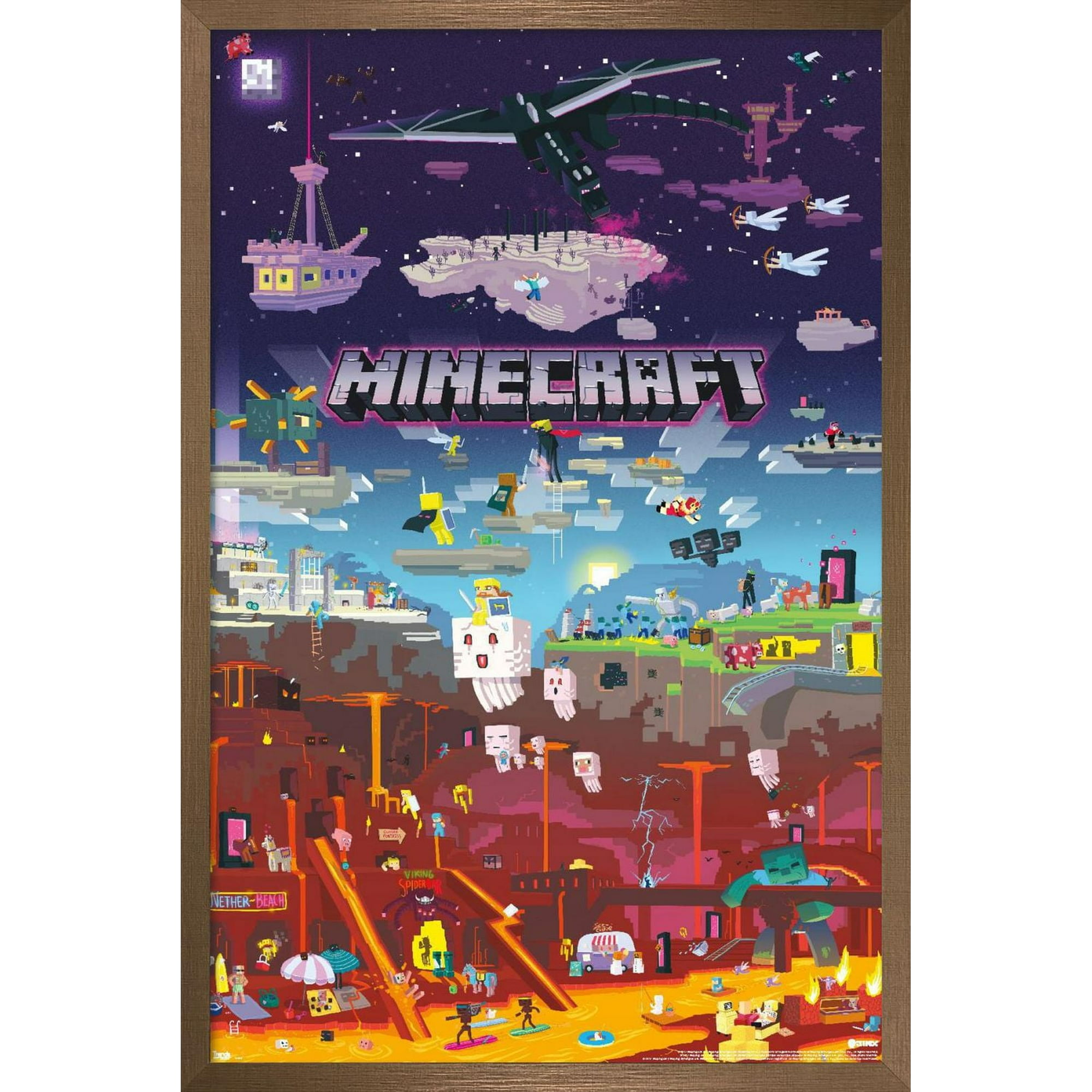 Click here for Trends International Minecraft - World Beyond Wall... prices