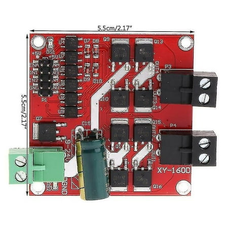 F19e 1 x 12v 24v 7a 160w dual dc motor driver module board h-bridge ...