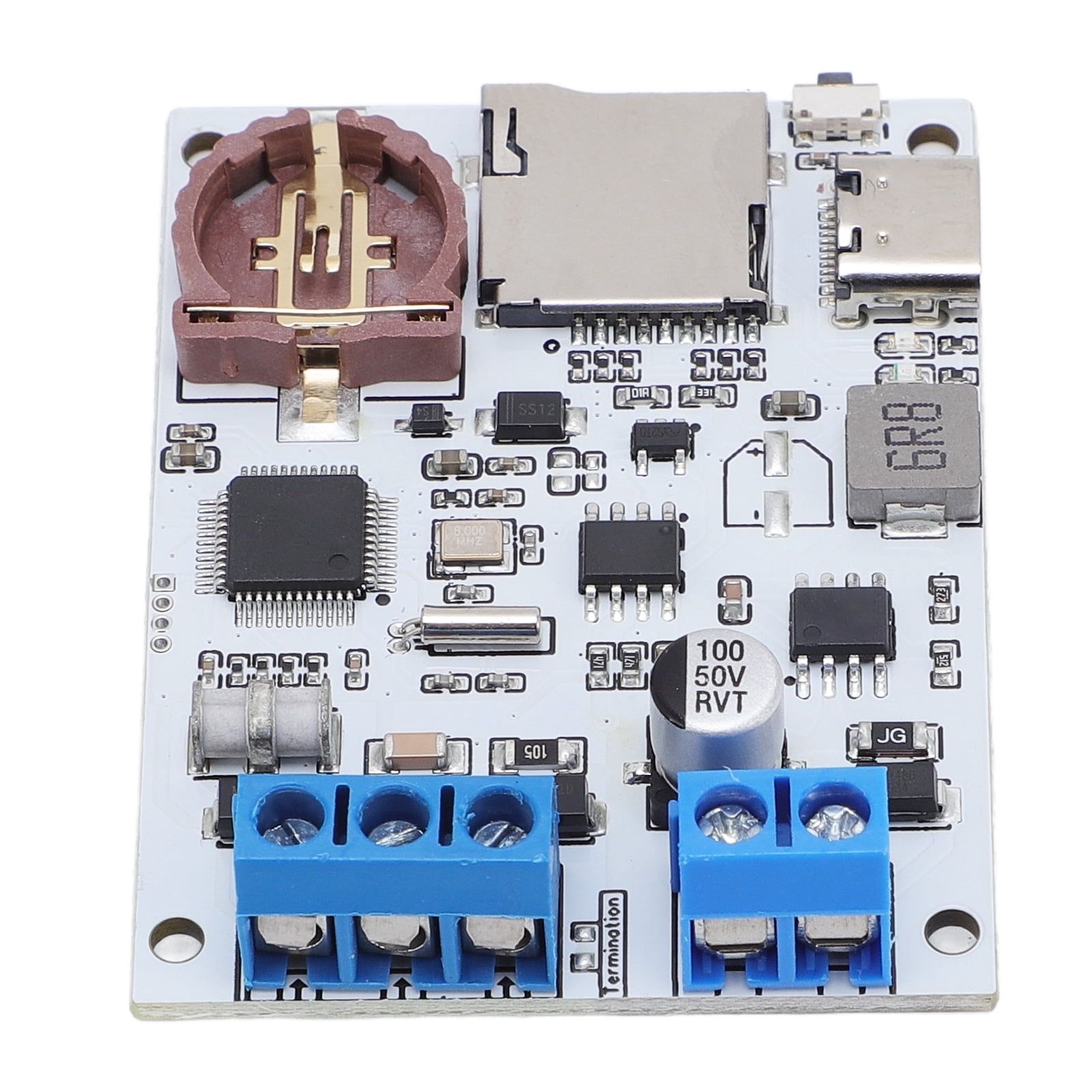 Serial Data Logger, Memory Card Reader Module FAT32 EXFAT Formats RTC ...