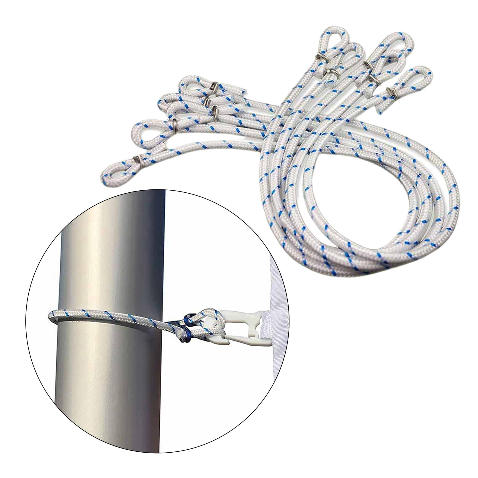 pole Rope Halyard Rope Suitable for 10cm pole Snap Clip Hooks Rope High ...