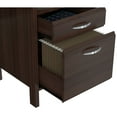 Inval Laminate Computer Desk with 2 Drawers and Open Storage, Multiple ...