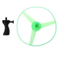 FENOHREFE LED Flashing P1ast1c Pull String Flying Saucer Propeller Toy ...