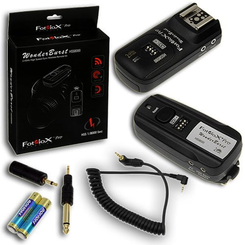 Fotodiox Pro, WonderBurst HSS8000 High Speed Radio Flash Trigger Kit ...