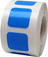 Light Blue Square Stickers | 0.75" Inch Square | 500 Pack - Walmart.com