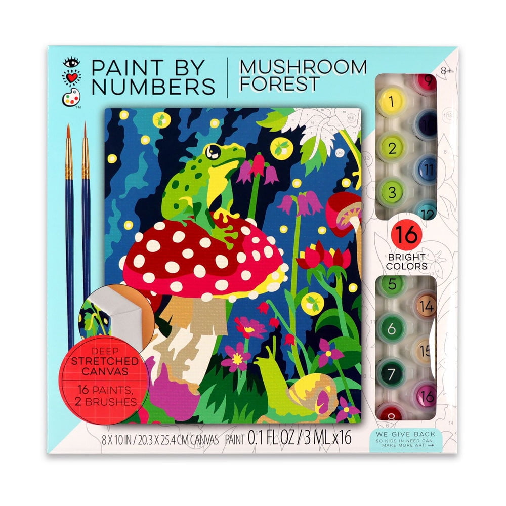 Click here for Bright Stripes Paint By Numbers- Mushroom Forest A... prices