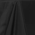 Efavormart 60x126" Seamless Premium BLACK 200 GSM Linens Polyester ...
