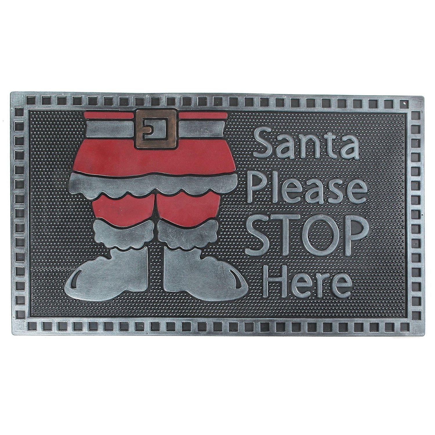 Click here for Ih Casadécor Rubber Mat (Santa - Please Stop Here)... prices