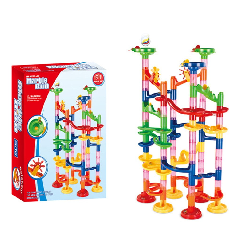 Click here for Bamboohart 1 Set Marble Ball Run Curved Track Coas... prices