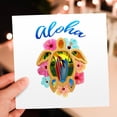 3drose, Tropical Turtle Design with Surfing Art in the Center., 12 ...