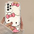 Cute Art Hello Kitty For Samsung A55 A54 A53 A52 A35 A34 A33 A32 A25 ...