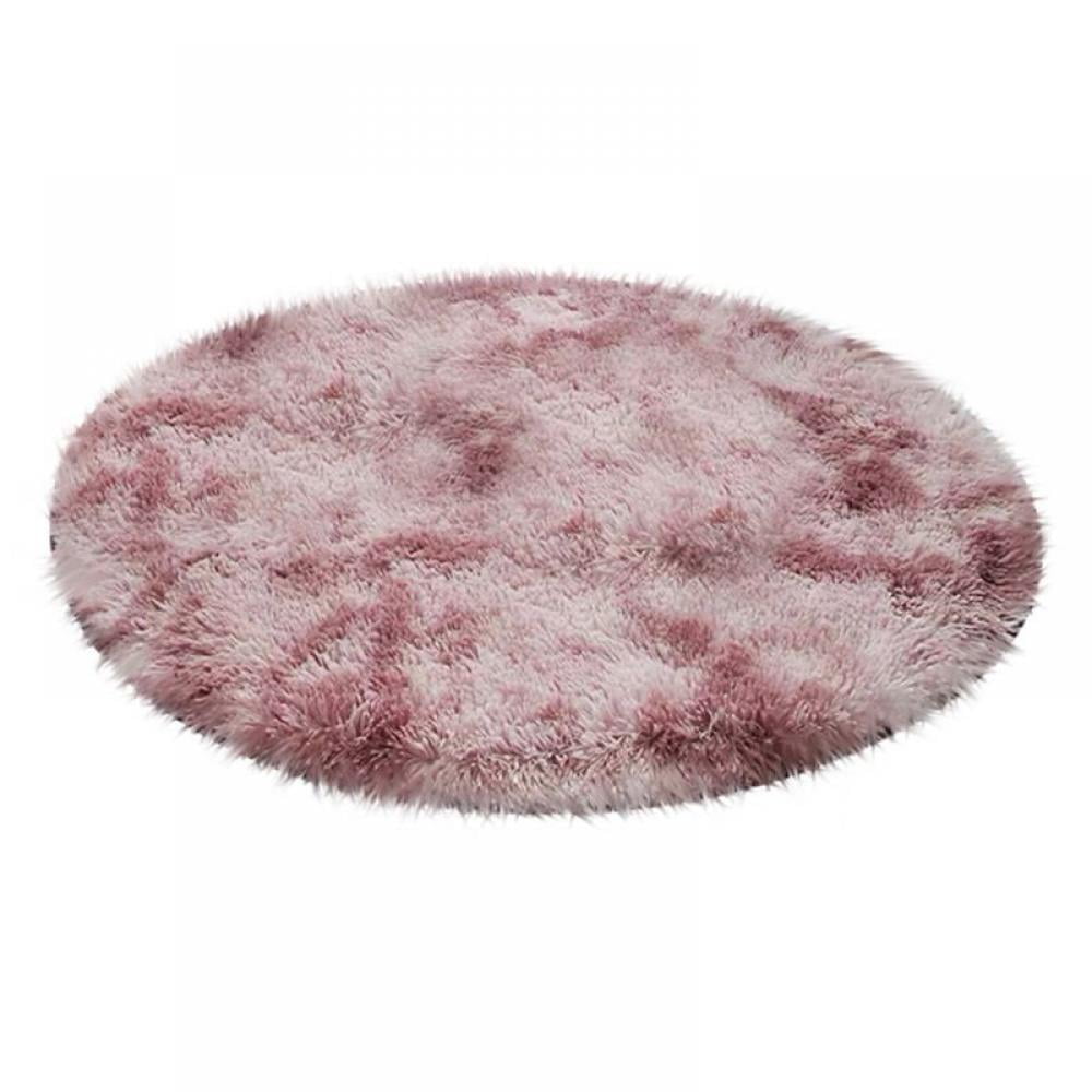 MELLCO Ultra Soft Round Area Rugs Circle Shag Rug for Living Room ...