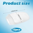 12 Pcs Toe Separator Guards Clear Shields Cushion Protector Pads ...