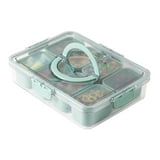 Cook With Color 8-Compartment Snackle Box, Charcuterie Container ...