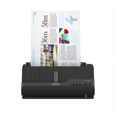 Epson WorkForce ES-200 Fast Portable Document Scanner with Computer ...