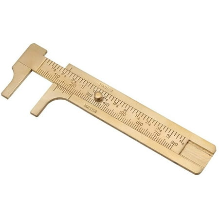 Vernier Caliper,1pc Brass Sliding Gauge Vernier Caliper Ruler Measuring ...