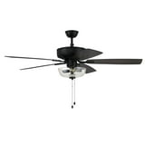 P101WSB5-52WWOK-Craftmade Lighting-Pro Plus - 5 Blade Ceiling Fan with ...