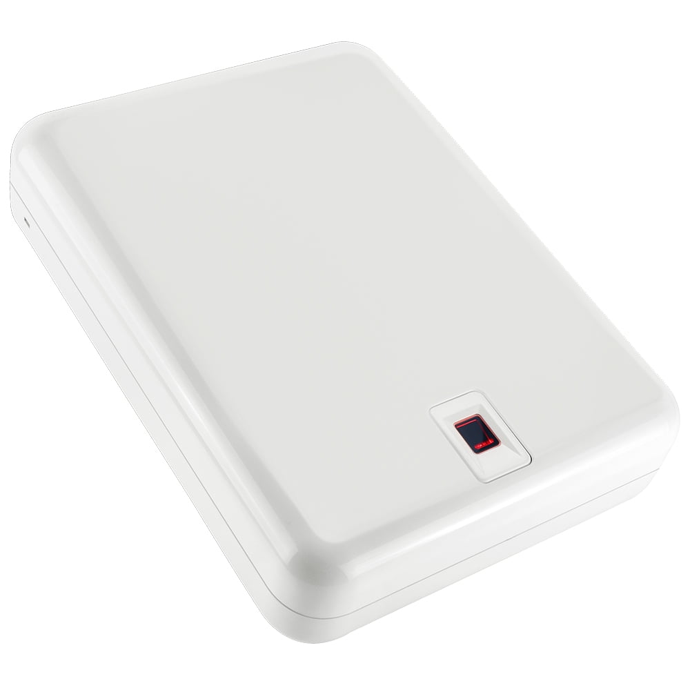 Winbest Portable Biometric Safe Case Fingerprint Compact Lock Box ...