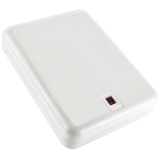Winbest Portable Biometric Safe Case Fingerprint Compact Lock Box ...
