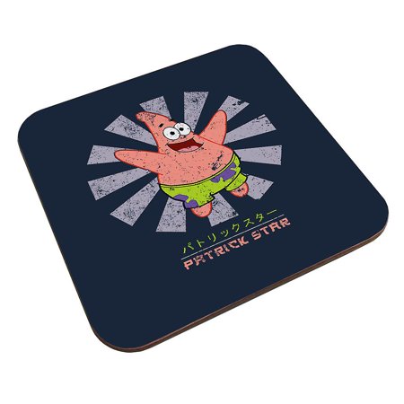 Patrick Star Retro Japanese SpongeBob SquarePants Coaster | Walmart Canada