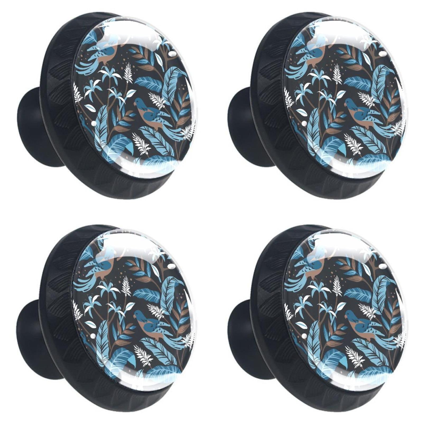 4 Pcs Birds Dark Color Knobs for Kitchen Cabinet Cupboard Dresser ...