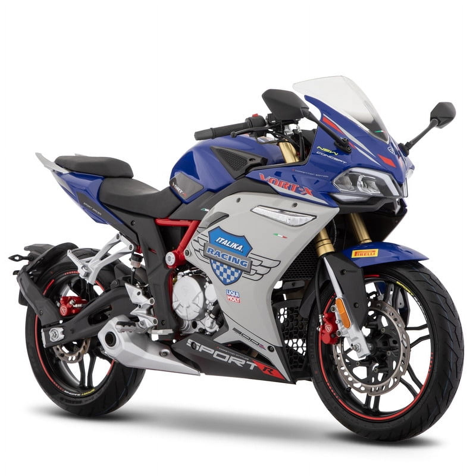 Motocicleta Deportiva ITALIKA VORT-X 300R Azul | Bodega Aurrera en línea